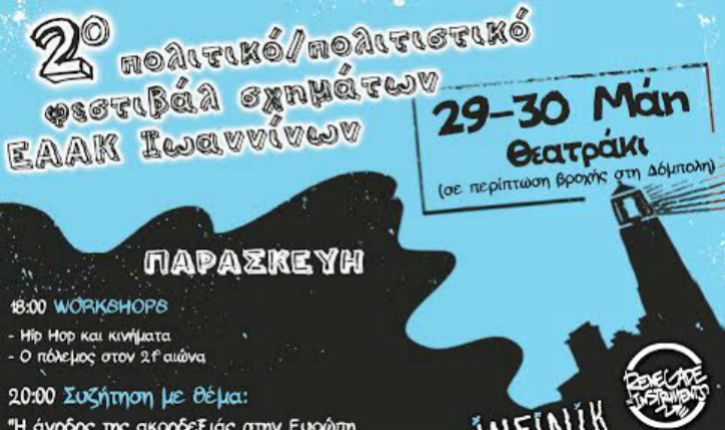 2ο Πολιτικό-Πολιτιστικό Φεστιβάλ Ε.Α.Α.Κ. Ιωαννίνων Παντιέρα ...