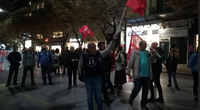 Διαδήλωση στη Θεσσαλονίκη για την επέτειο της απελευθέρωσης της πόλης ...