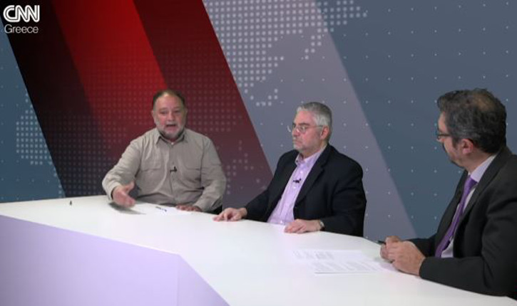 Ο Α. Δραγανίγος στο CNN εκ μέρους της ΑΝΤΑΡΣΥΑ για τις Ευρωεκλογές ...
